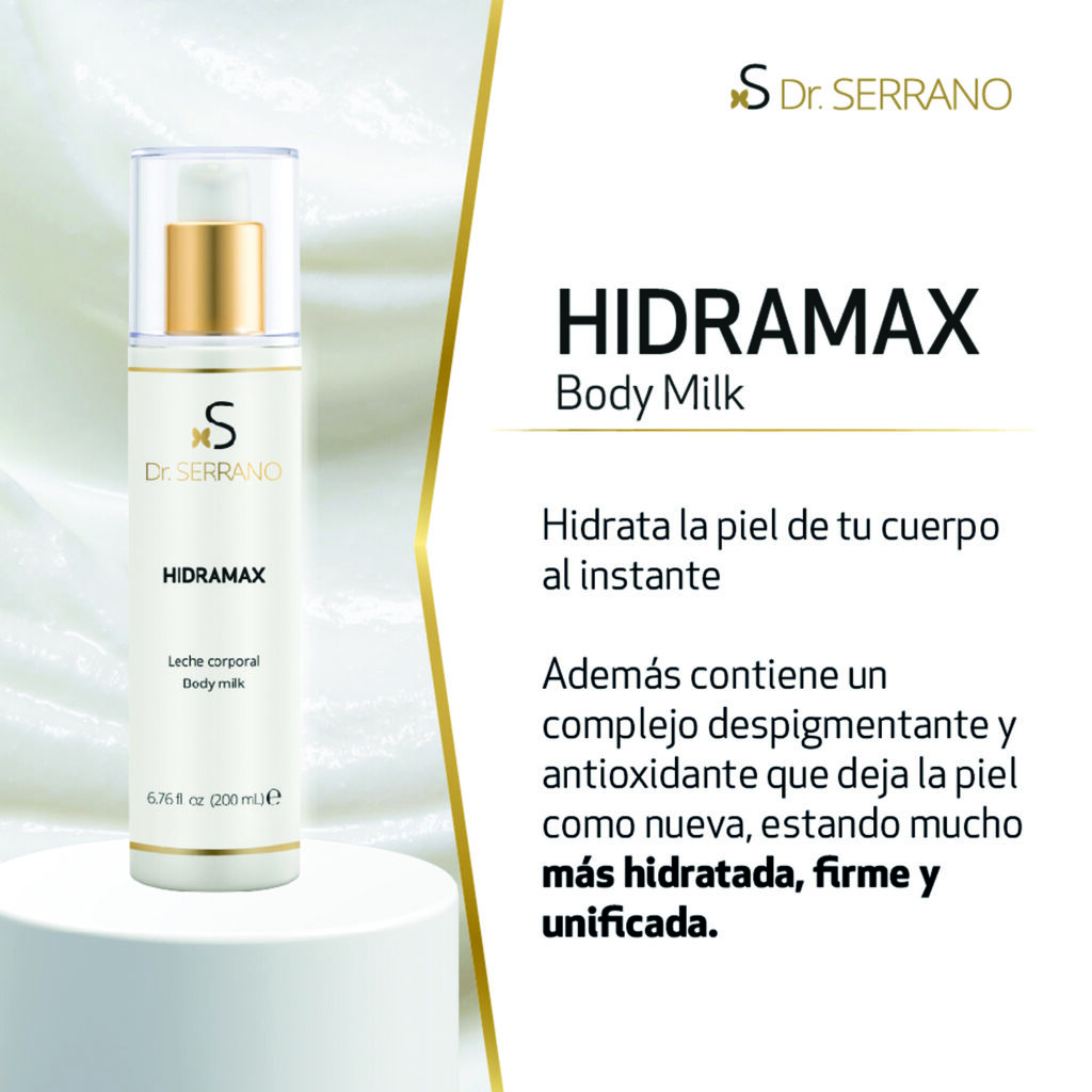 Hidramax Leche Corporal - Dr Serrano - Sesderma Colombia