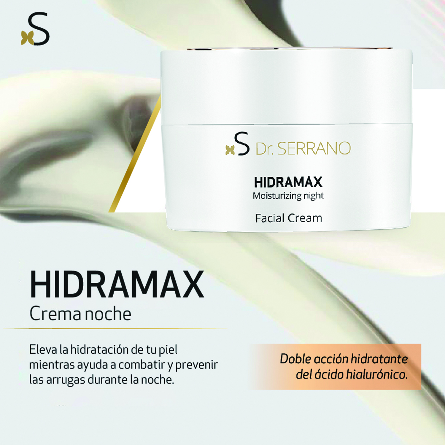 Hidramax Crema Noche - Dr Serrano - Sesderma Colombia