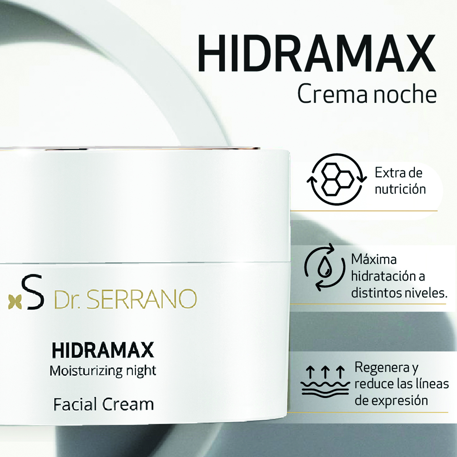 Hidramax Crema Noche - Dr Serrano - Sesderma Colombia