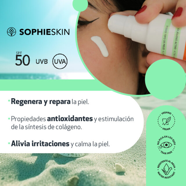 Protector Solar Regeneradora Sophieskin - Sesderma Colombia